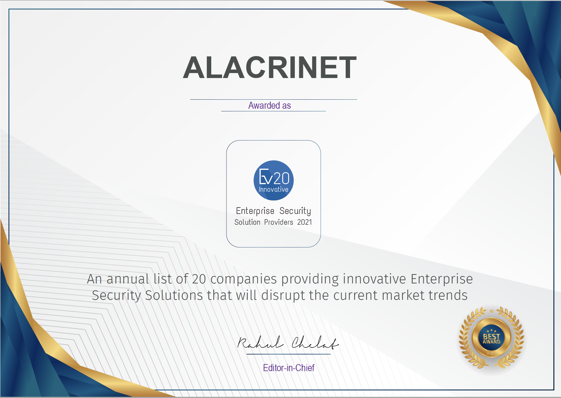 Enterprise Viewpoint Cover Story - Enterprise Security 2021 Special Edition