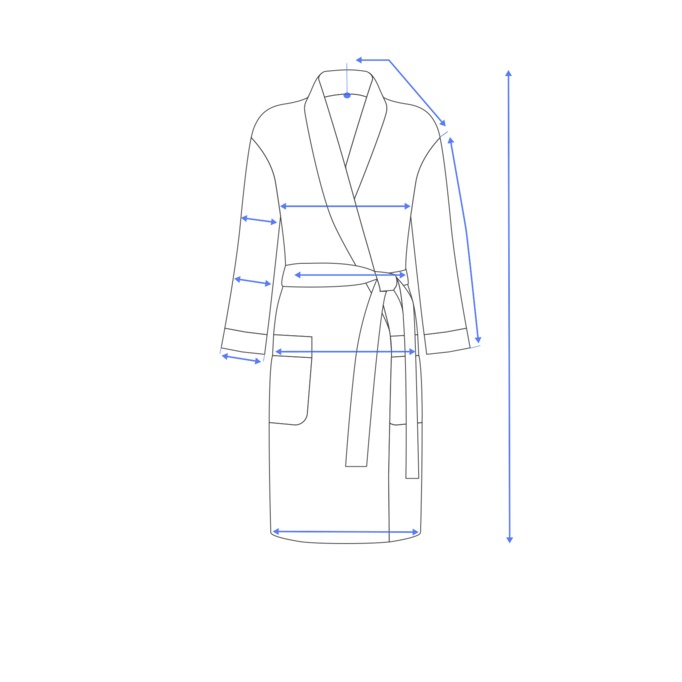 Create Your Robe Size Chart | Sizely