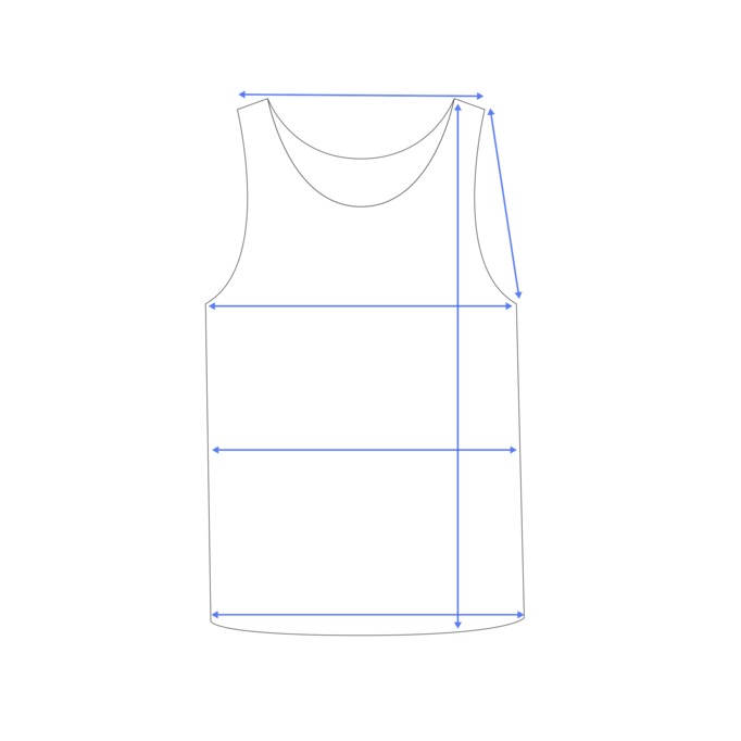 Create Your Tank Top Size Chart | Sizely