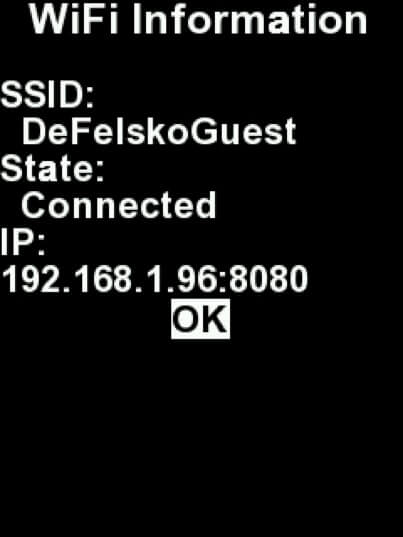 Configuración: Modo Servidor WiFi
