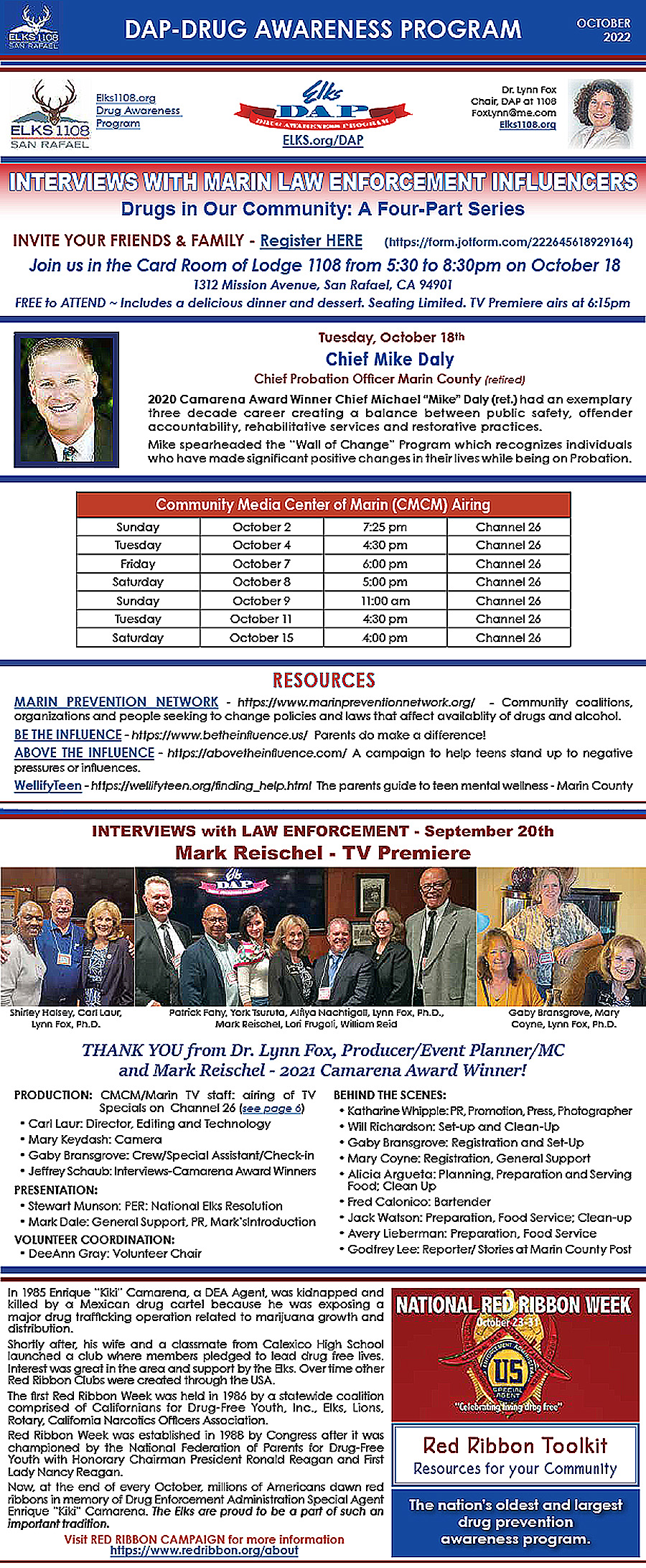 DAP - Interviews with Law Enforcement - FINAL Video - Mike Daley