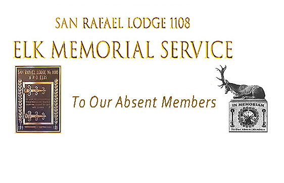 Elks Memorial Ceremony