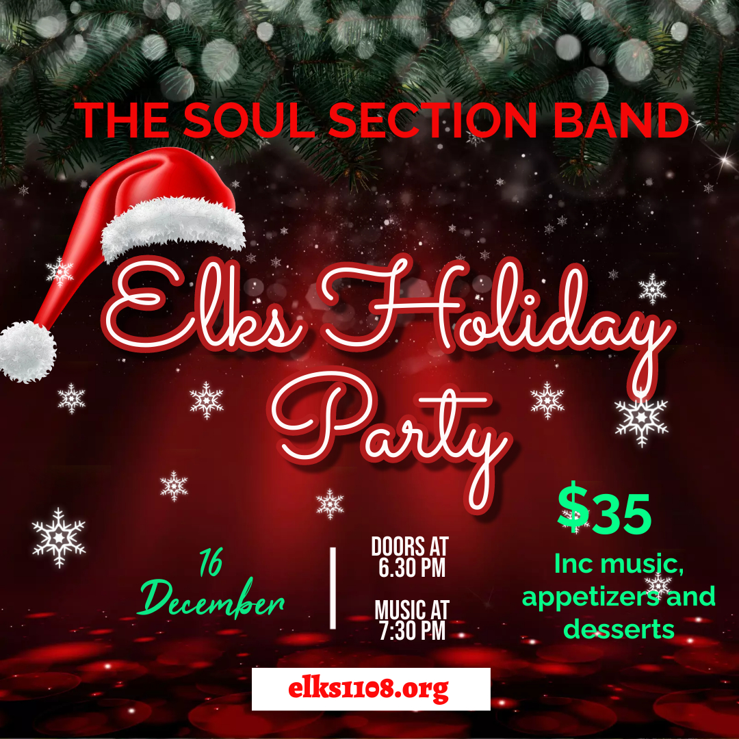 2023 Elks "Over 21" Holiday Party