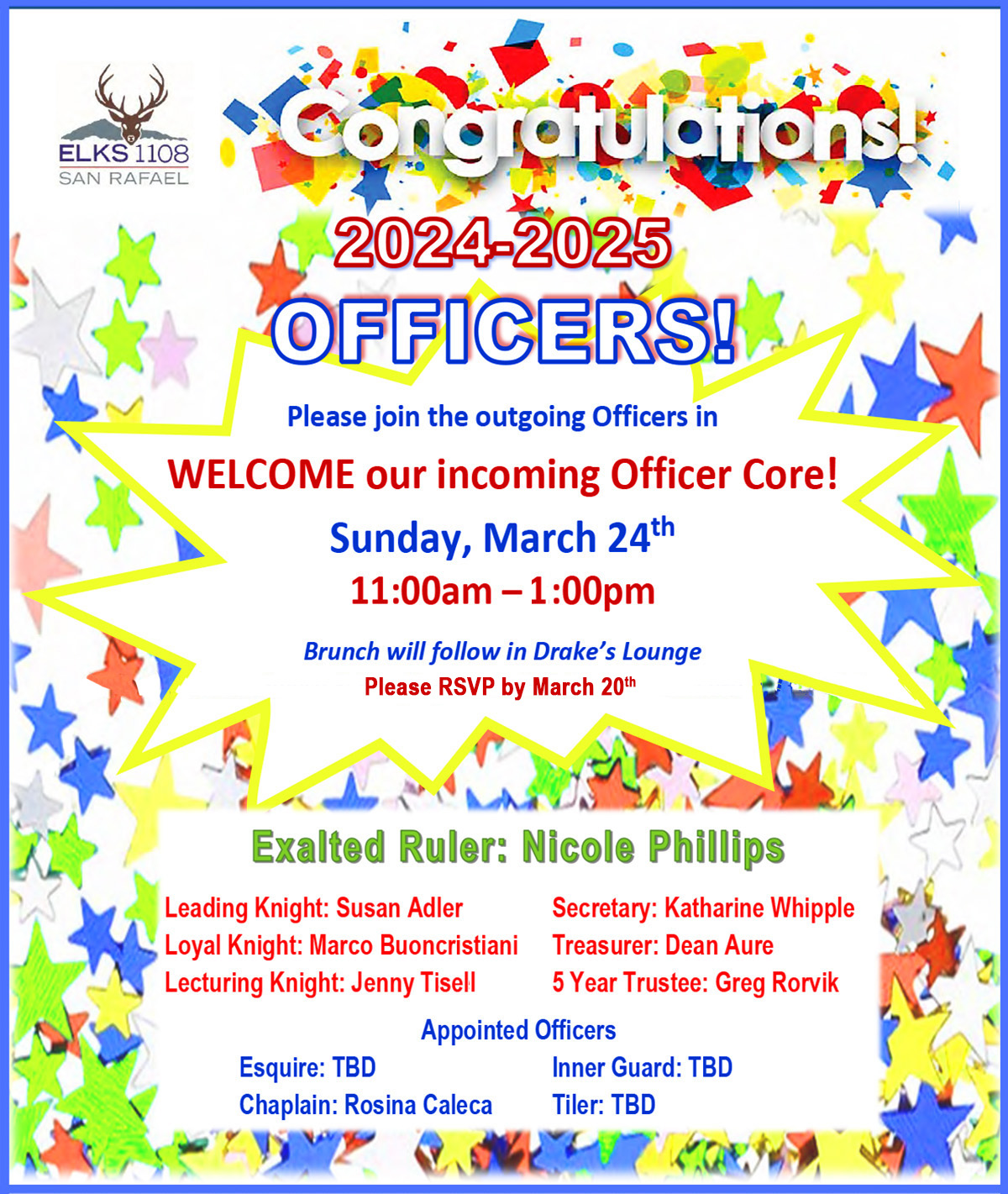 2024 Officer Installation