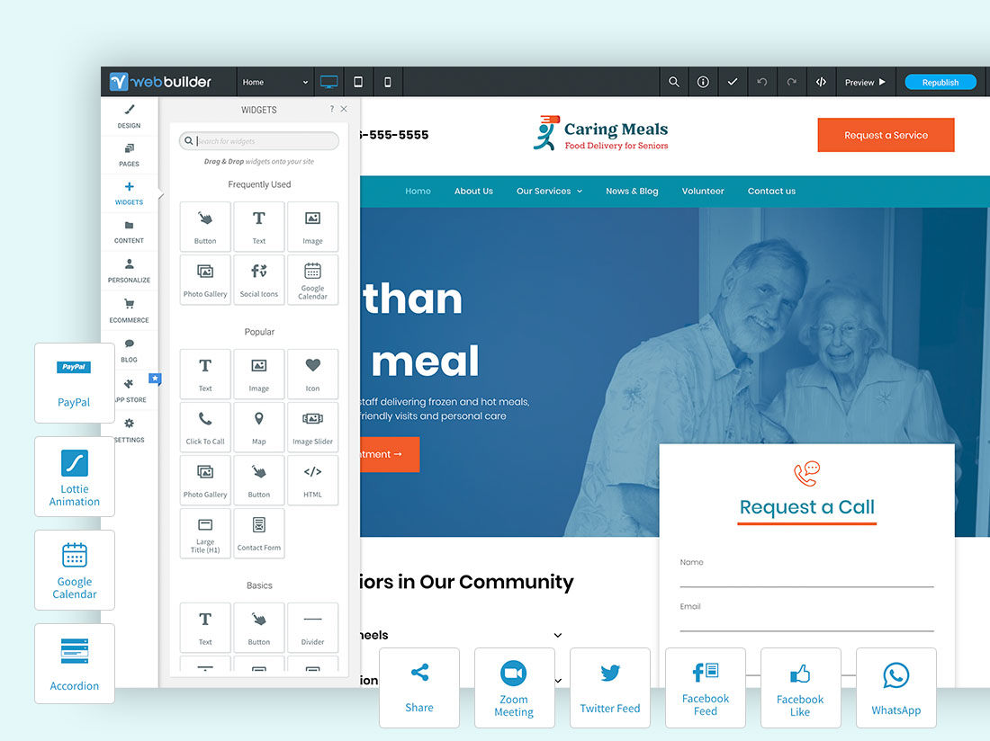 WebBuilder by Caredove