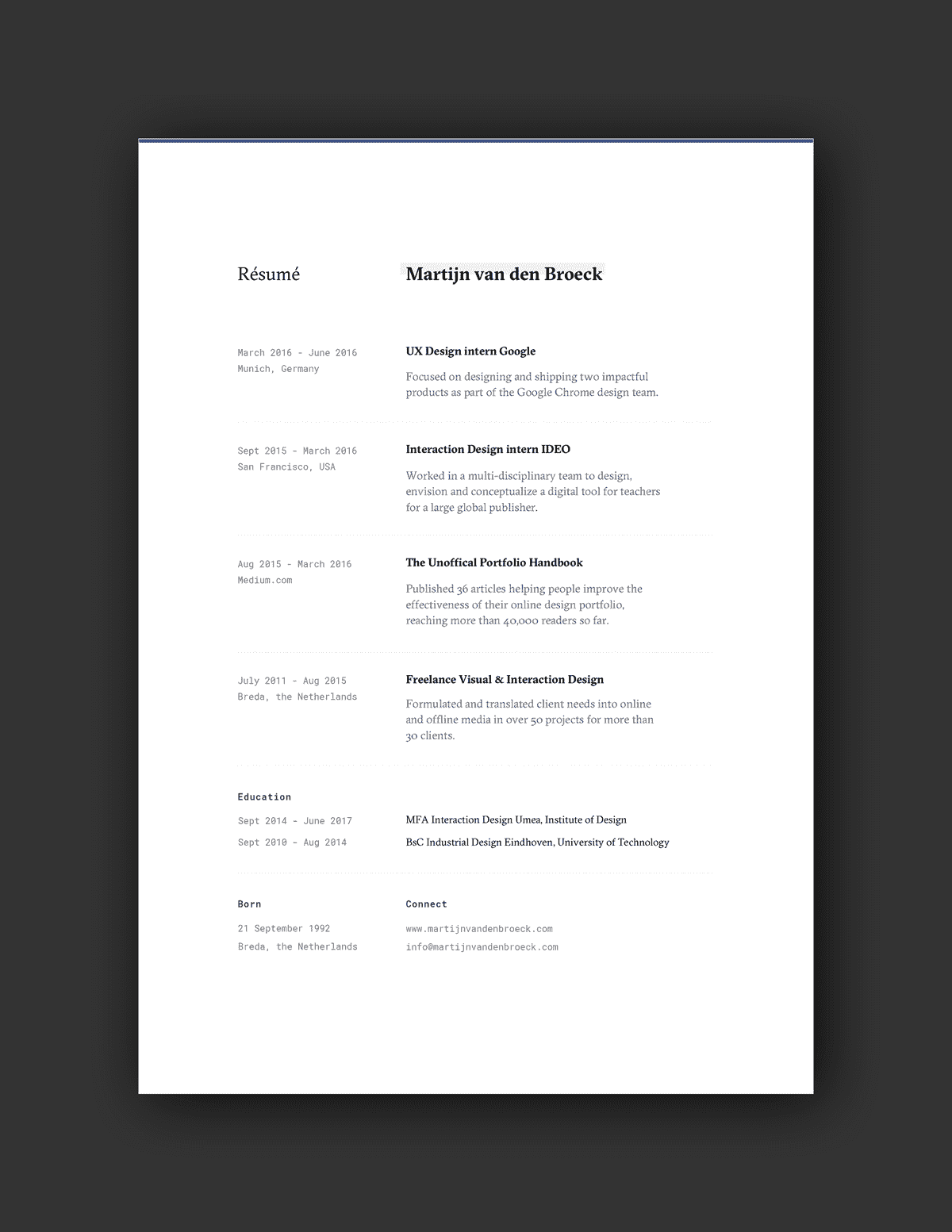 21 Inspiring UX Designer Resumes and Why They Work