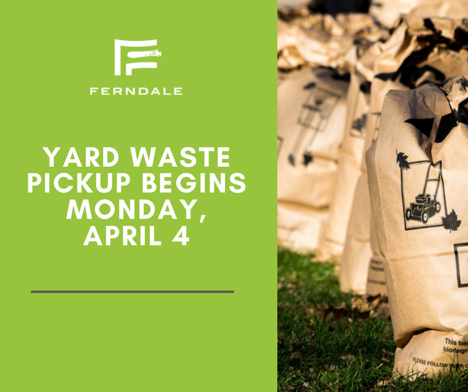 News: Yard Waste Pickup Returns April 4