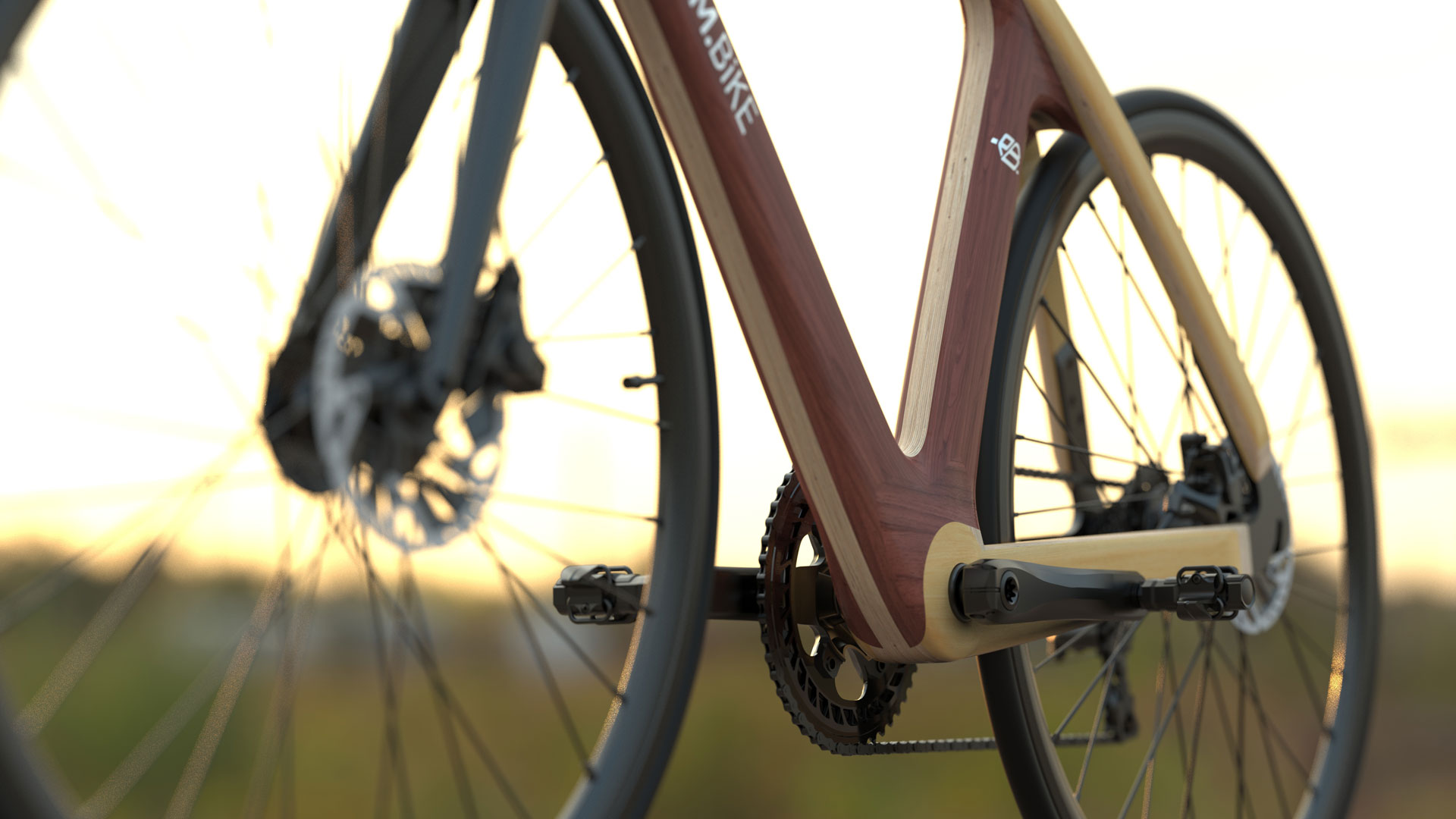ENSERINKDESIGN.COM - WOODEN BIKE FRAME