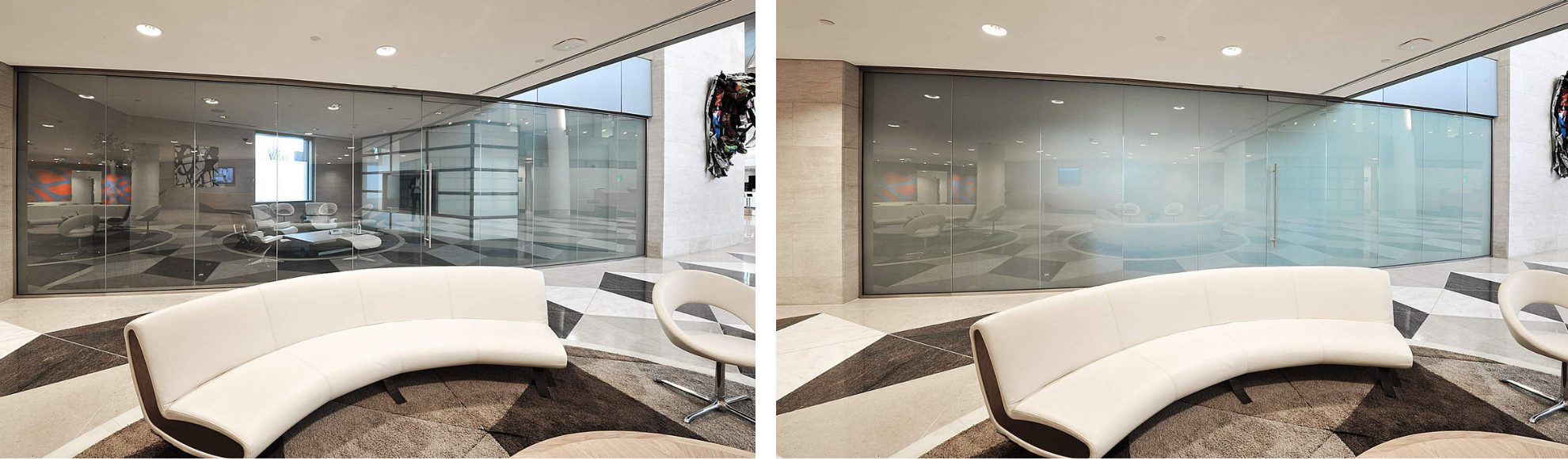 Designing Interior Elements with Smart Glass and Smart Film