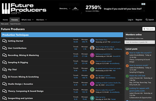 The Top 5 Best Music Production Forums | Black Ghost Audio
