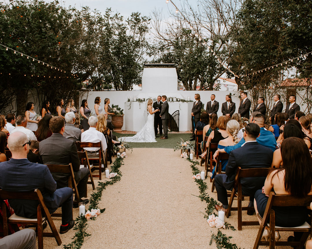 Jessica and Jordan Say I Do at The Casino San Clemente | Jay's Catering