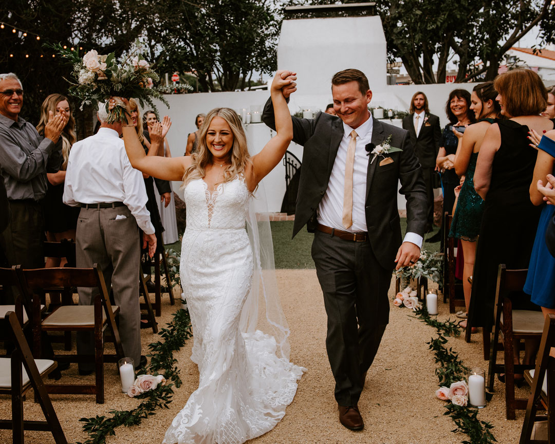 Jessica and Jordan Say I Do at The Casino San Clemente | Jay's Catering