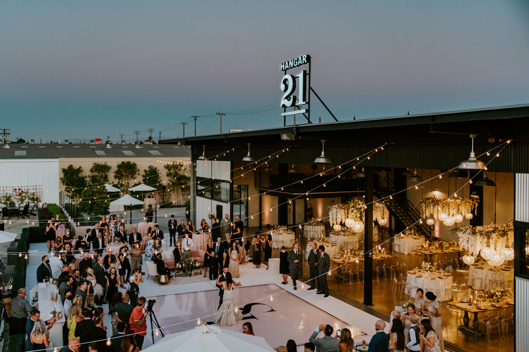Transforming Hangar 21 South | Jay's Catering