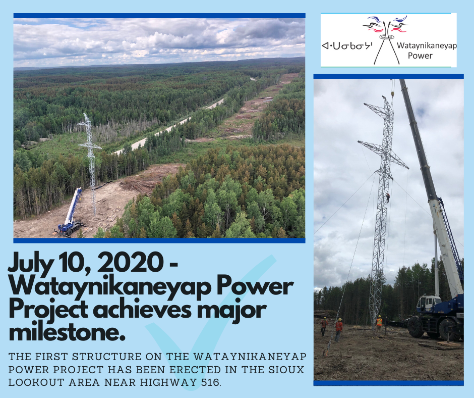 Wataynikaneyap Power Project achieves major milestone - Watay Power