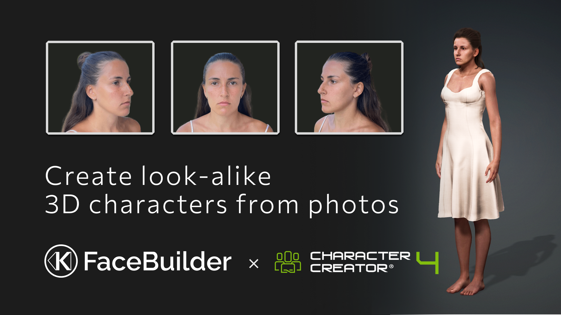 FaceBuilder × Character Creator 4 integration