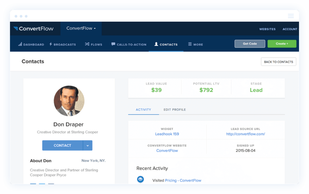 Website Lead Generation Software – ConvertFlow