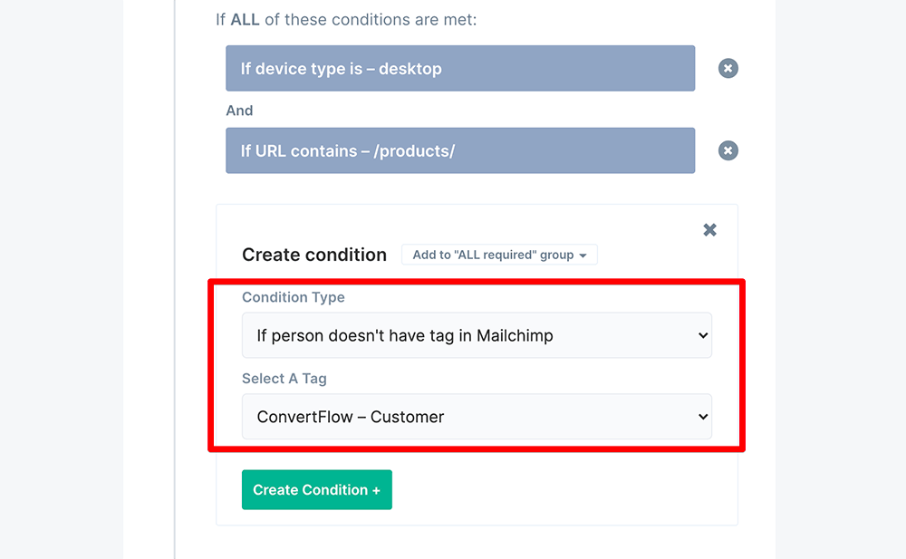 How to Create A Mailchimp Popup | ConvertFlow