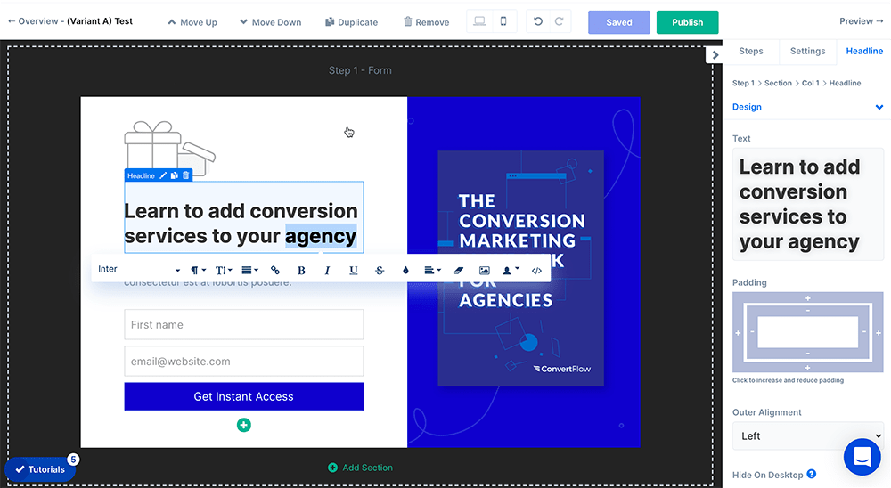 How to Create A Mailchimp Popup on Click | ConvertFlow