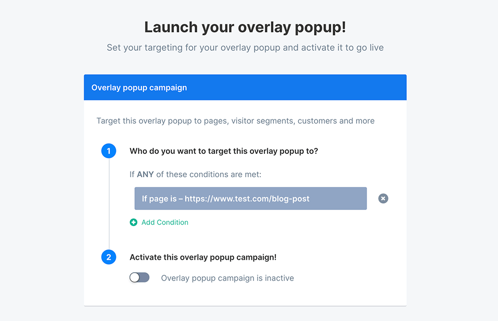 How to Create A Mailchimp Popup on Click | ConvertFlow