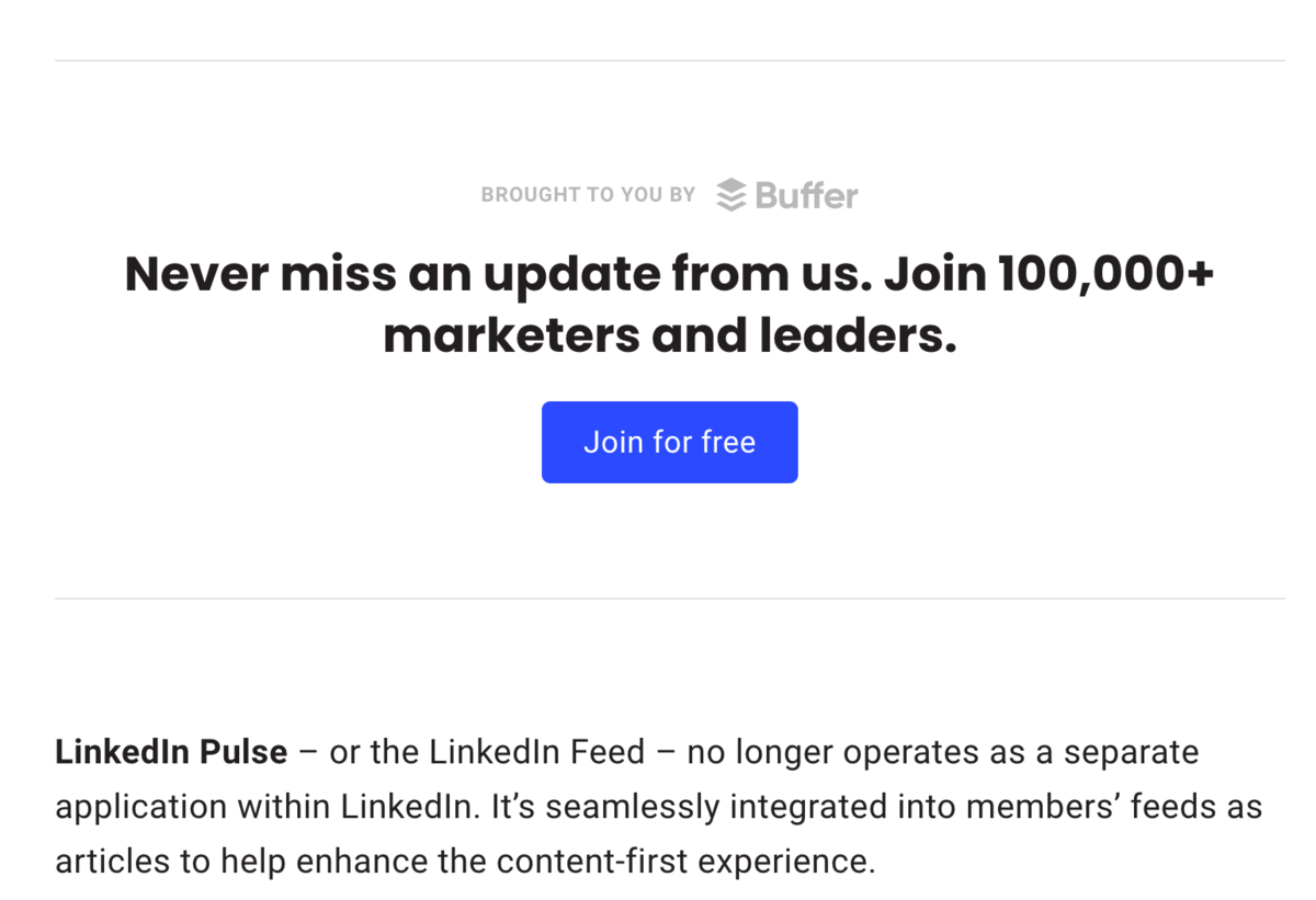 Micro Conversions: How Buffer Nudges Visitors Into Sales