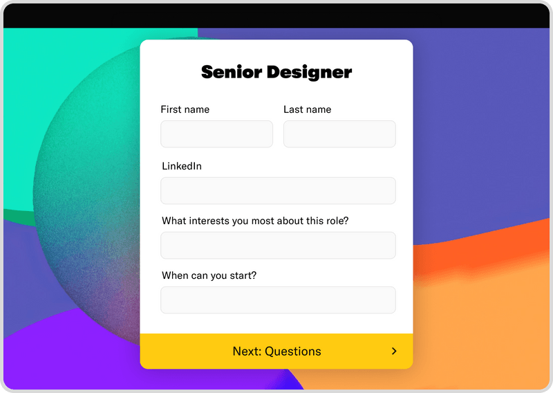 50 Application Questions to Find the Right Candidate
