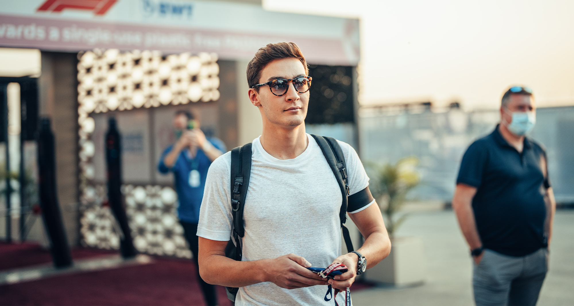 George prepared to give it everything in Saudi Arabia