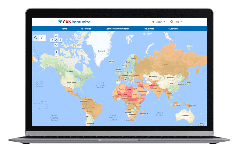 The CANImmunize App | CANImmunize