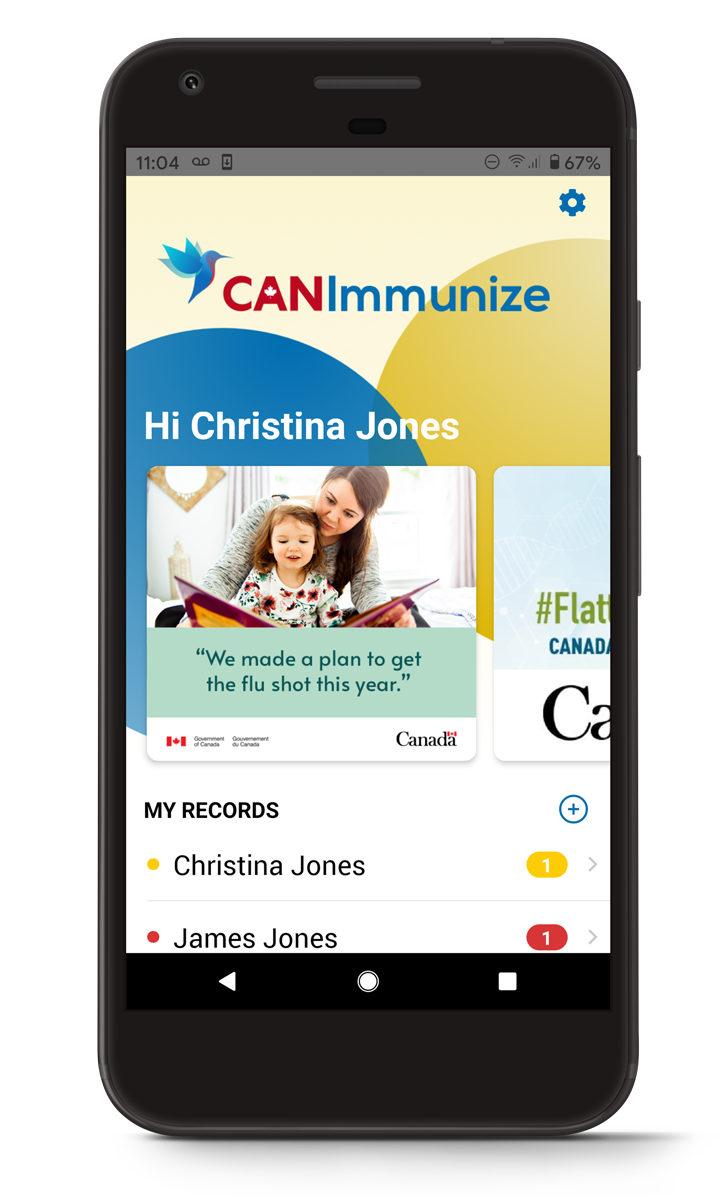 The CANImmunize App | CANImmunize