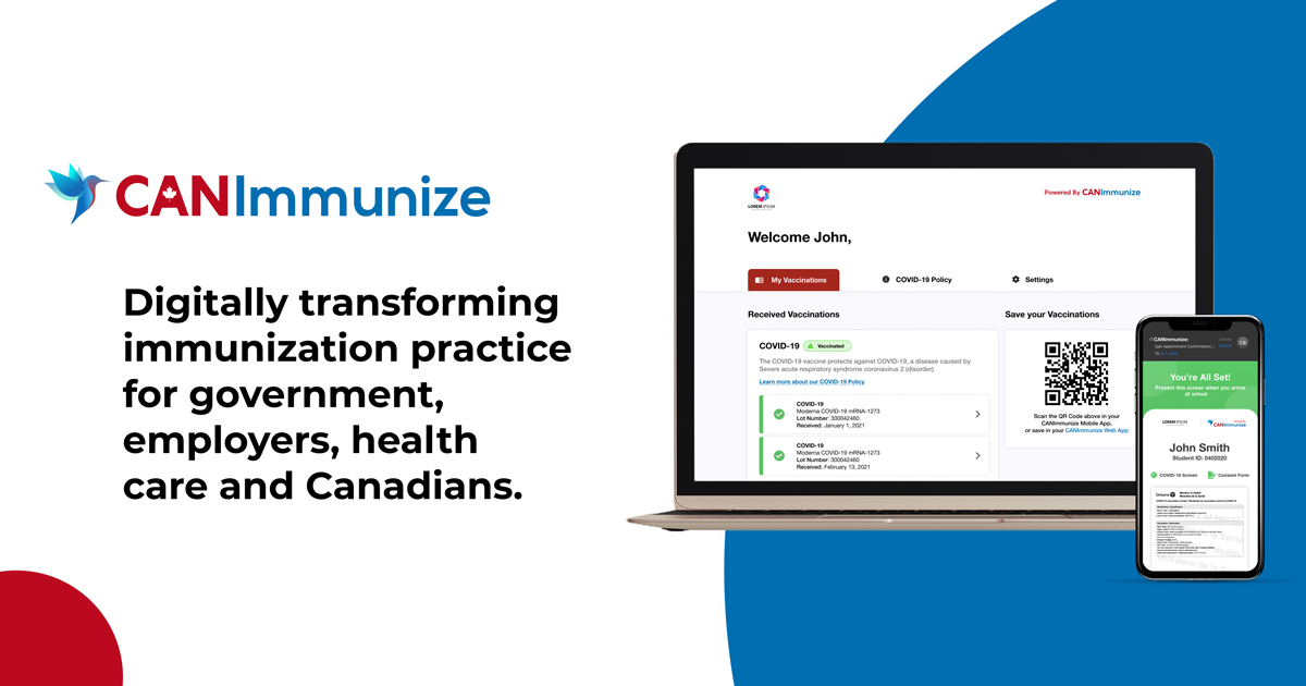 Digitally Preparing Canada for a COVID-19 vaccine | CANImmunize