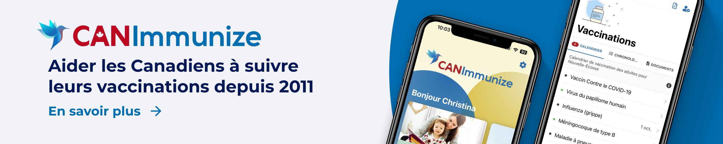 Promouvoir | CANImmunize