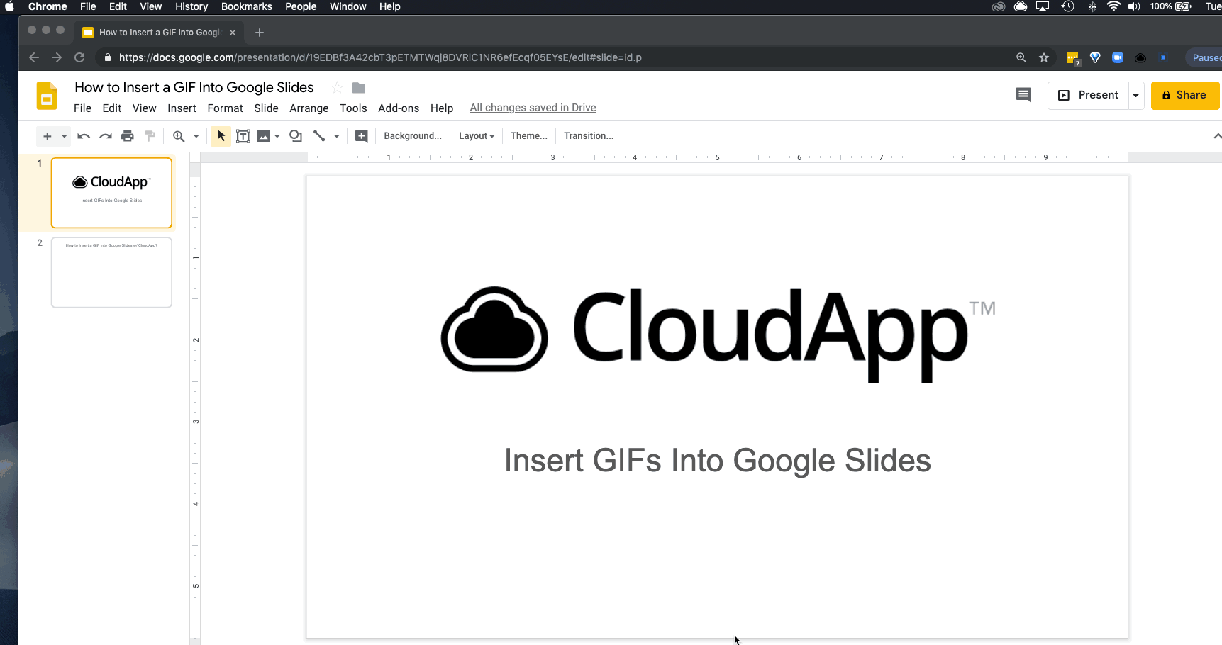 How To Insert A Gif On Slack