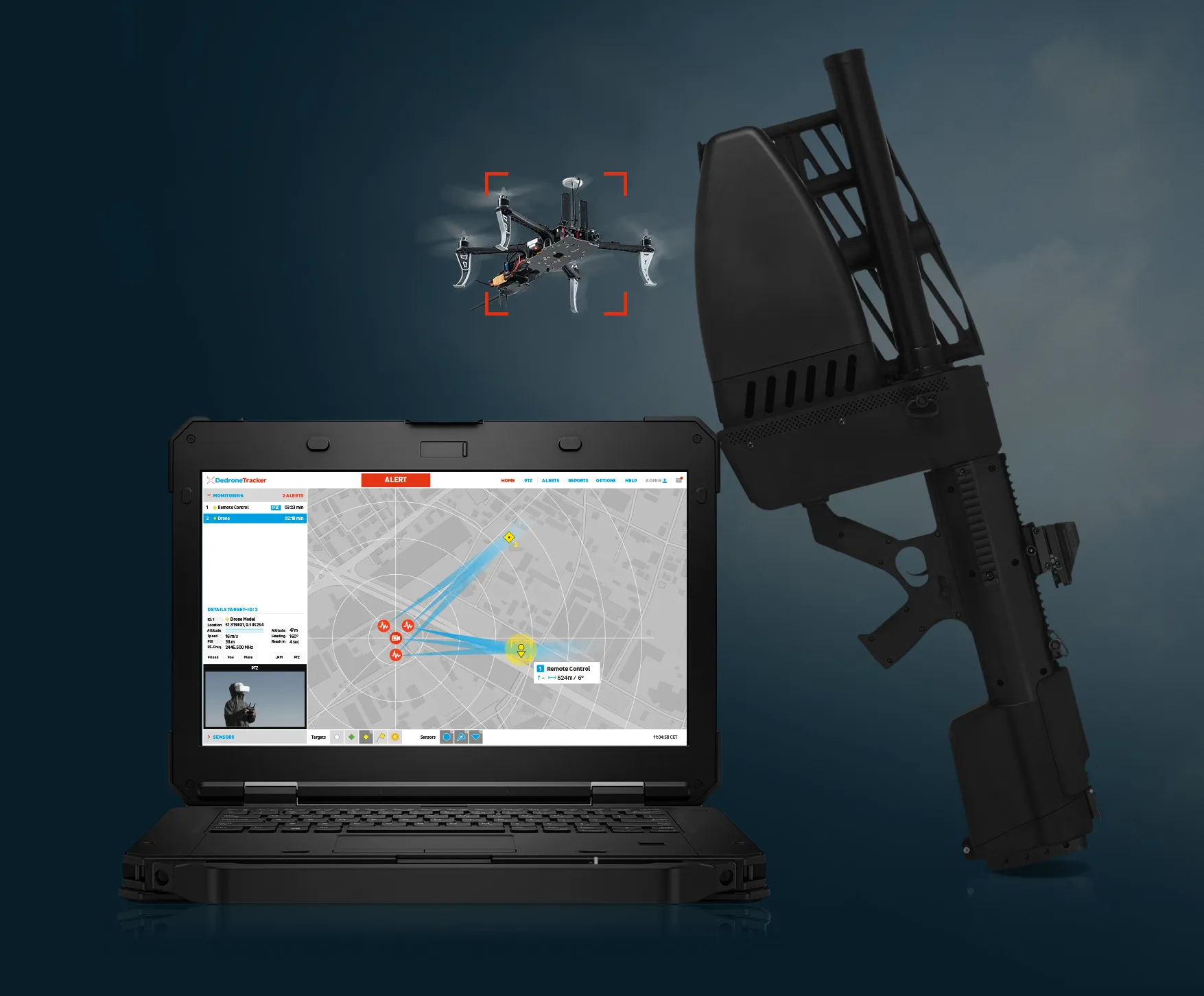 Best Anti-Drone / Counter-drone solution for Military and Governments