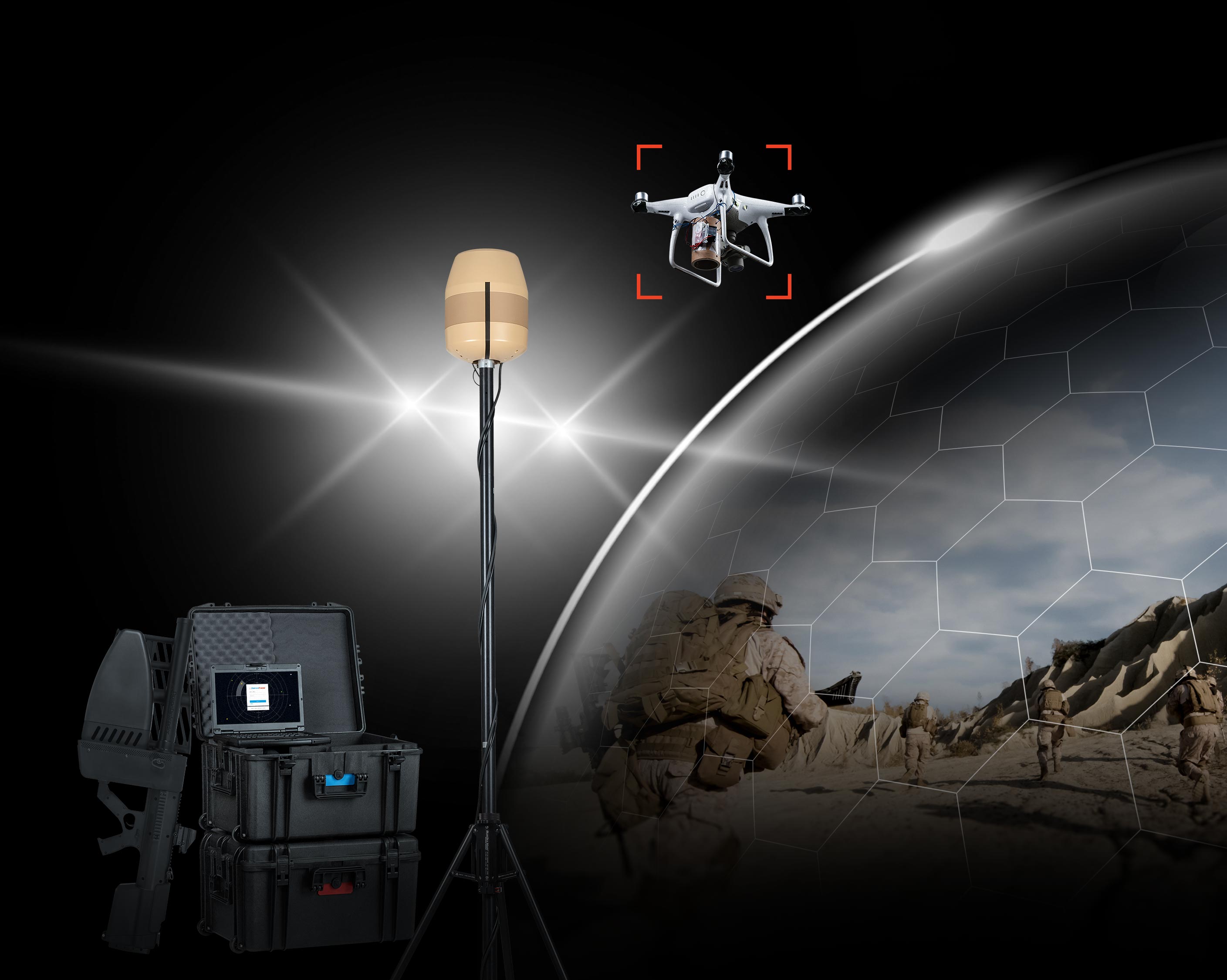 DedronePortable: Agile Drone Response Kit