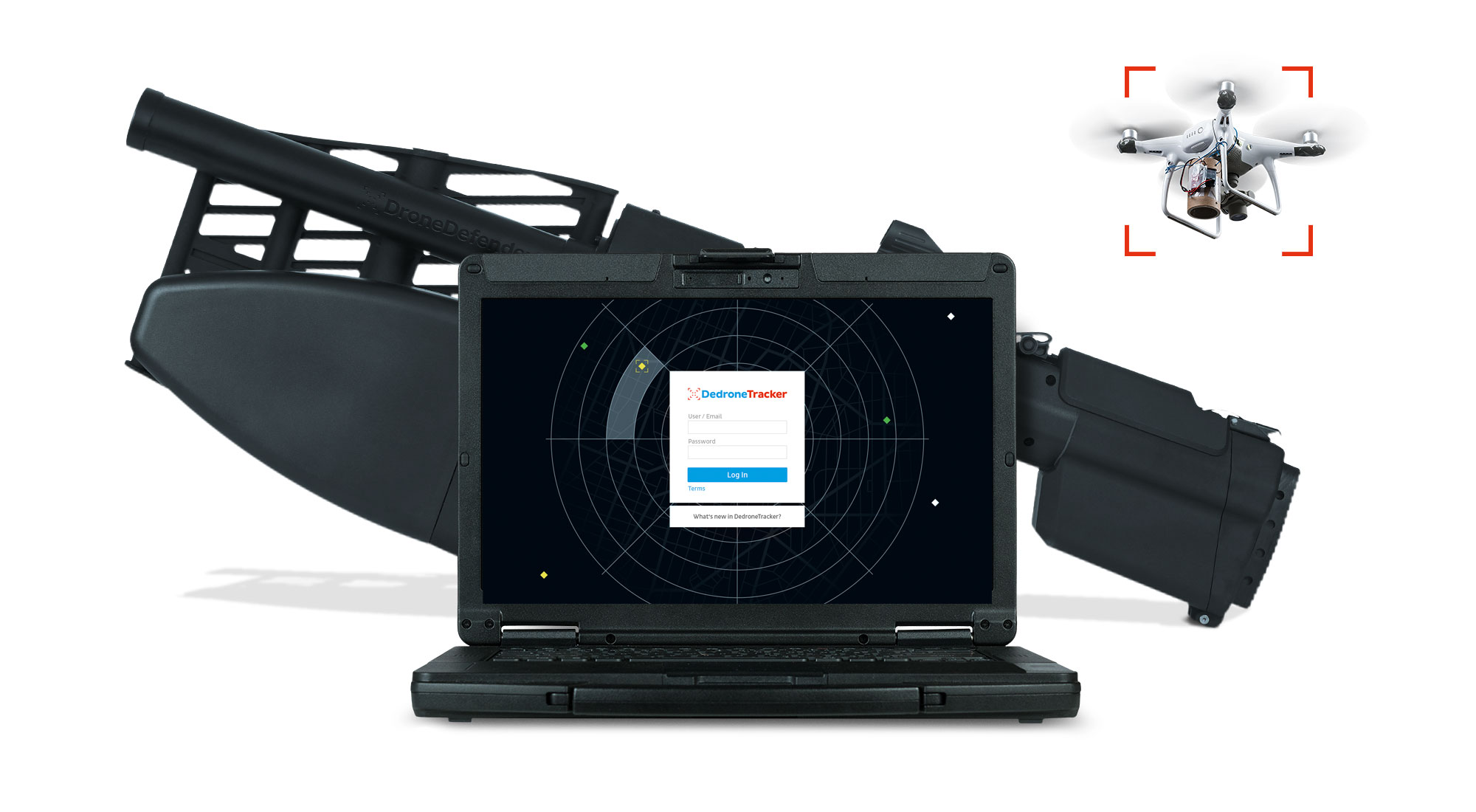 Drone jammer for hostile environments: DroneDefender
