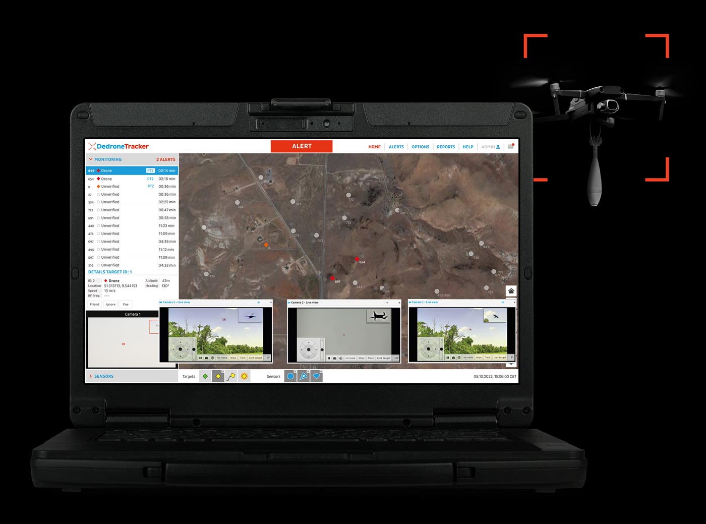 DedroneTactical – Complete CsUAS Kill-Chain Solution