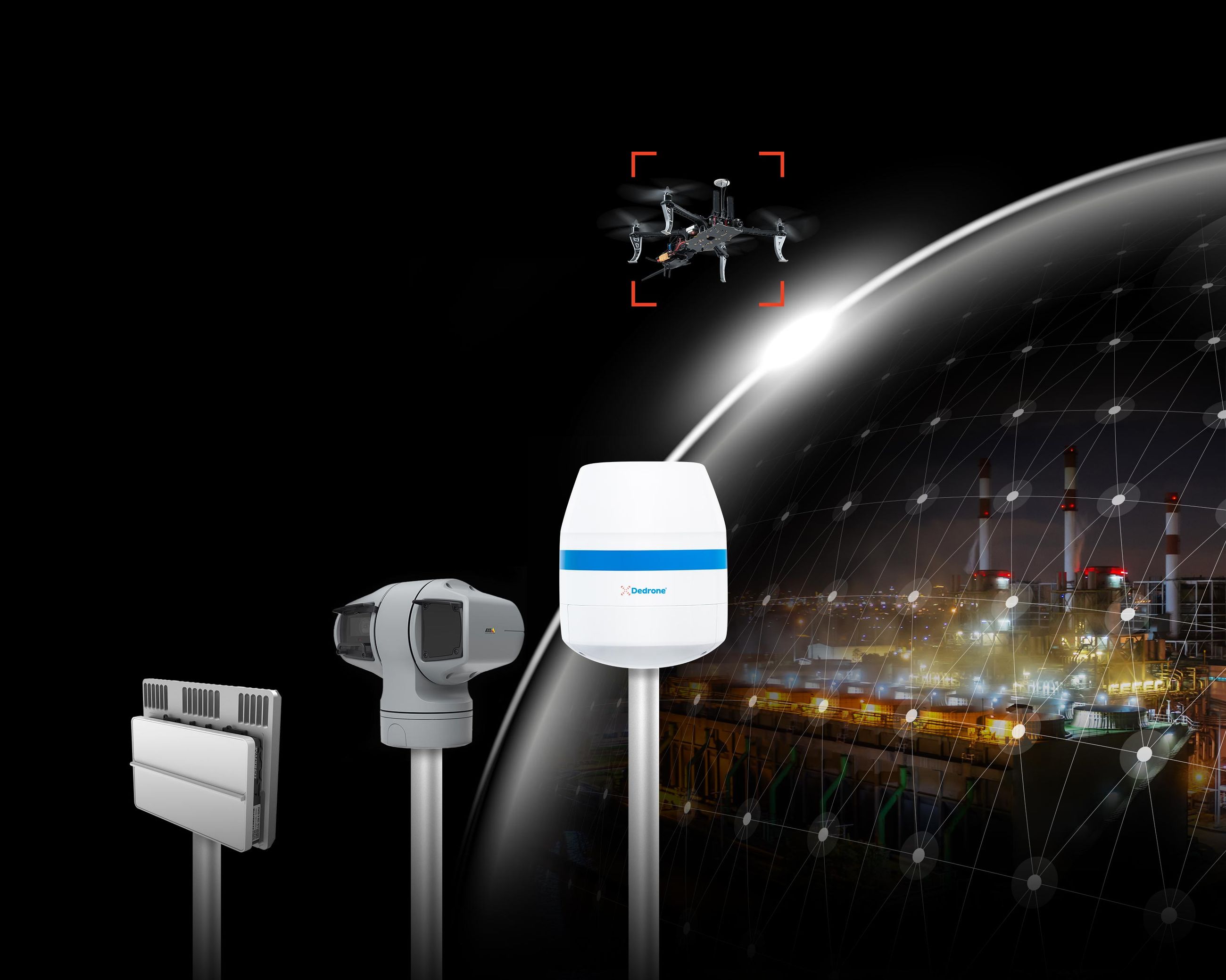 DedroneFixedSite: Multi-Layered Drone Protection on Site