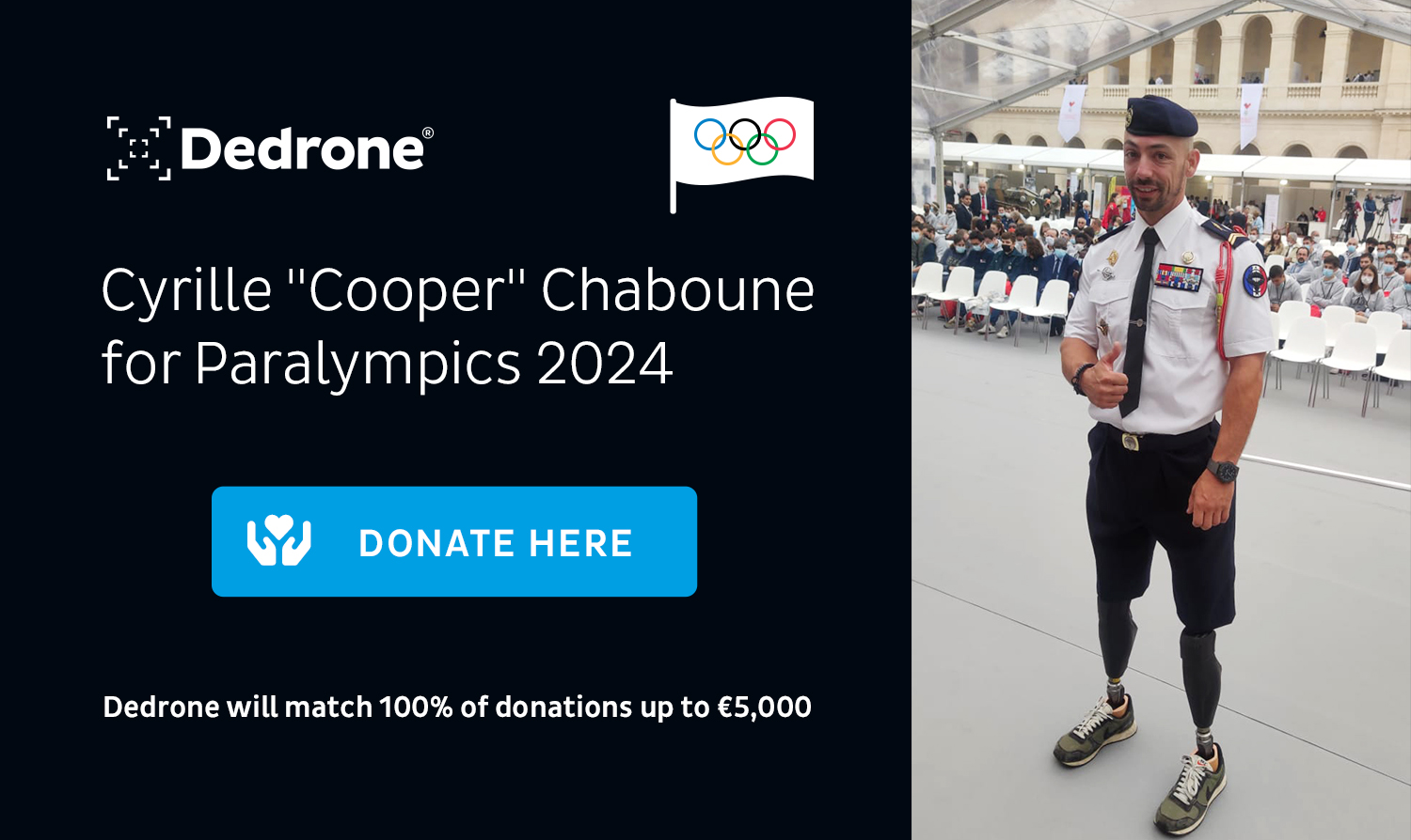 Giving Back To Those Who Serve: Cyrille Chahboune | Dedrone Blog