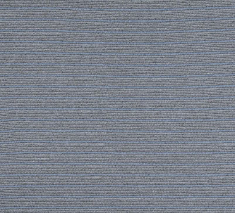 Blue & Grey Stripe Ribbing