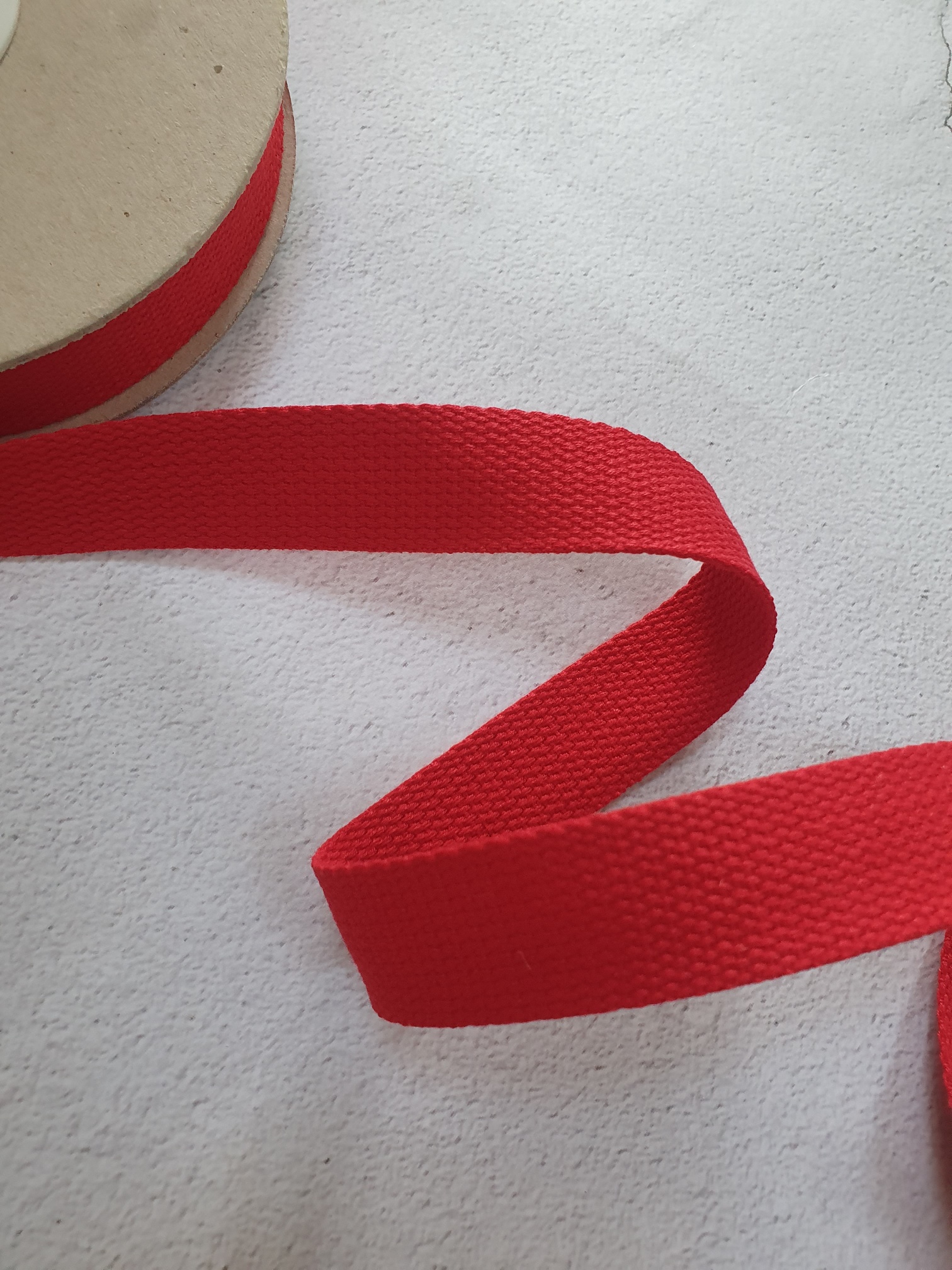 25mm Red Webbing