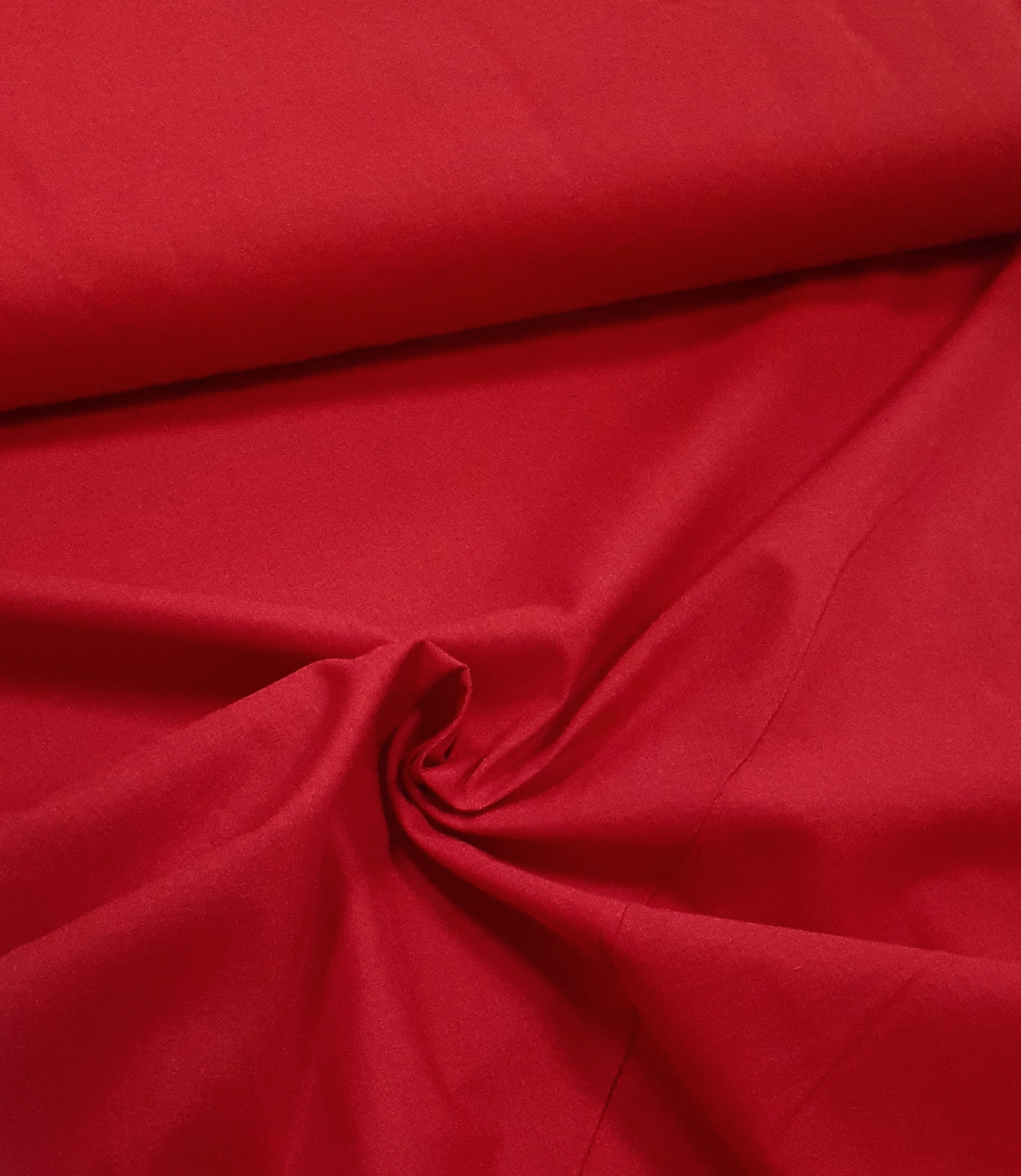 Red 100% Cotton (wider than the usual cottons)