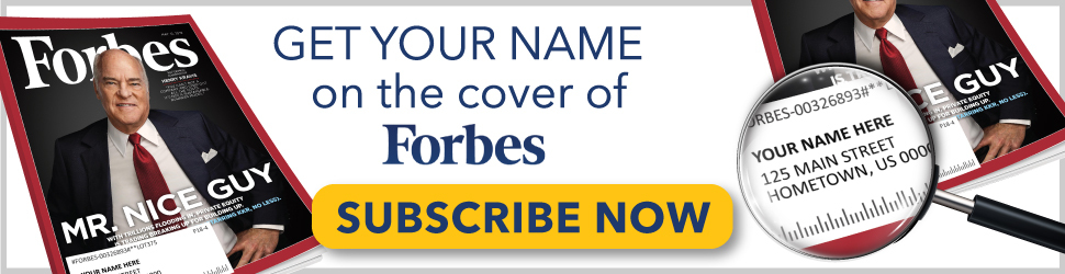 20% Increase in Subscribers for Forbes Magazine