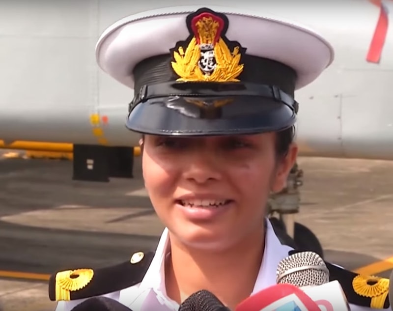 Indian Navy's First Woman Pilot | SecurityWomen