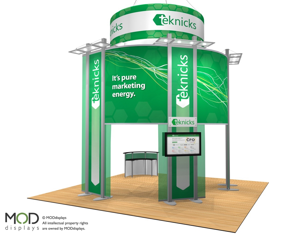 Modular Island Exhibit 2020.07 | Trade Show Booth Display