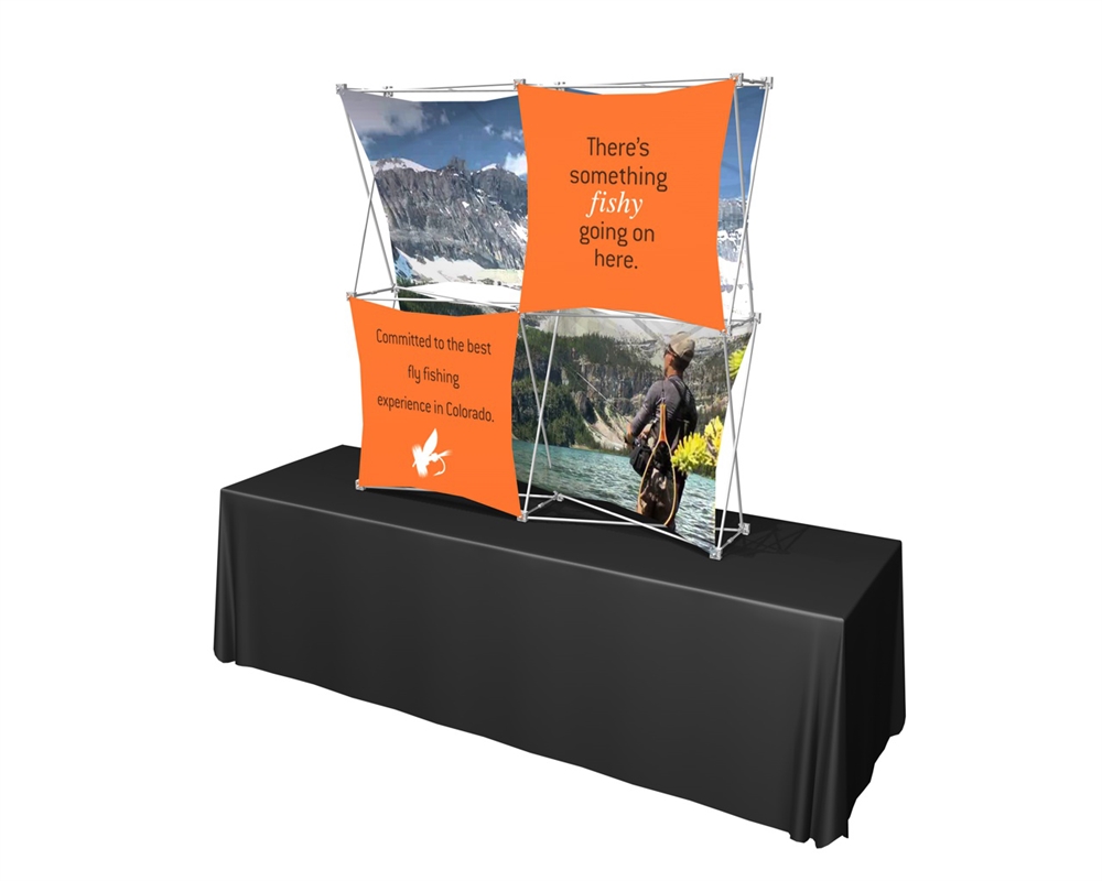 3D Snap 2x2 Tabletop Kit 2 | Trade Show Booth Display