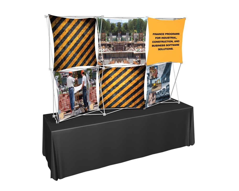 3D Snap 3x2 Tabletop Kit | Trade Show Booth Display