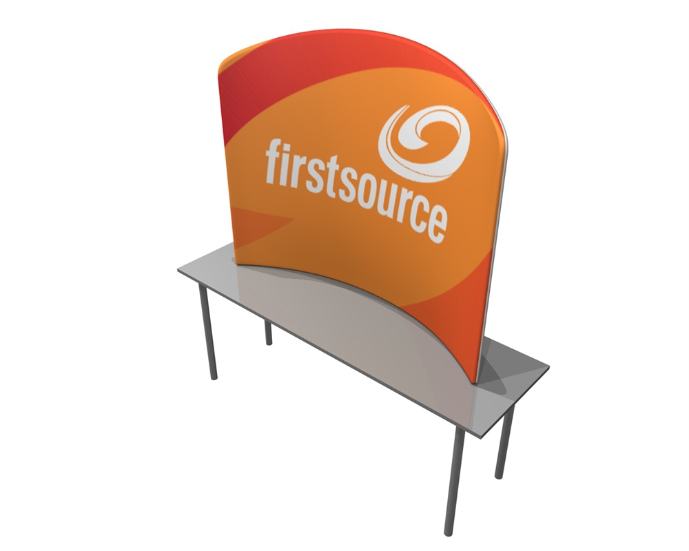 Waveline 6ft Tabletop Display | Trade Show Booth Display
