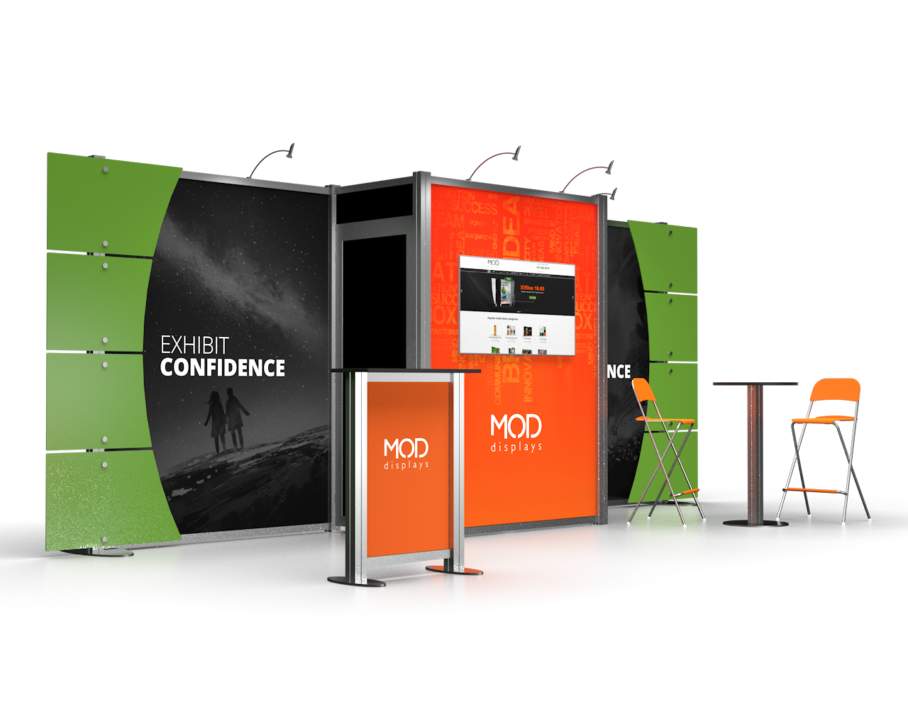 10 x 20 Trade Show Displays & Booths | MODdisplays