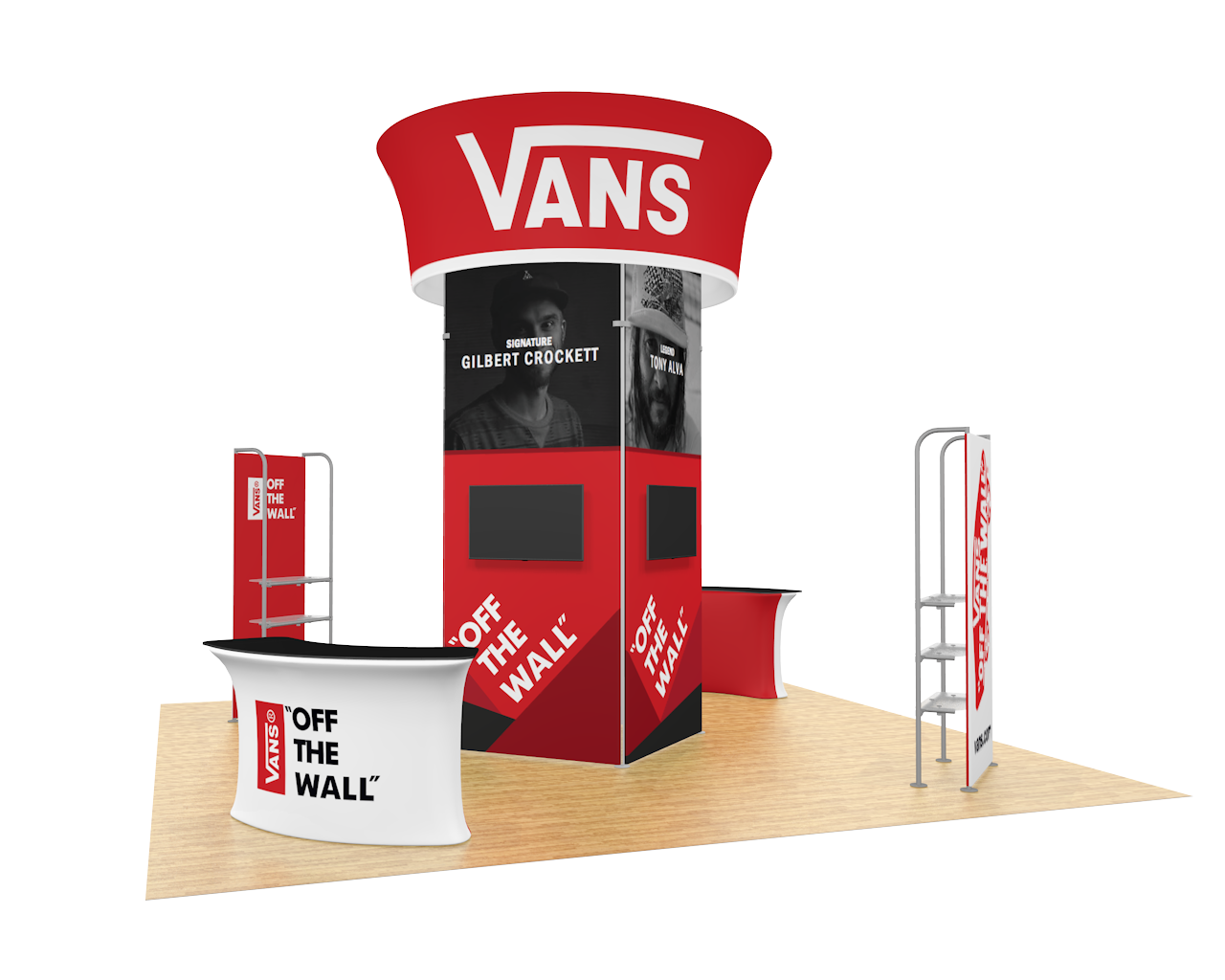 Waveline Media Island 2020.08 | Trade Show Booth Display