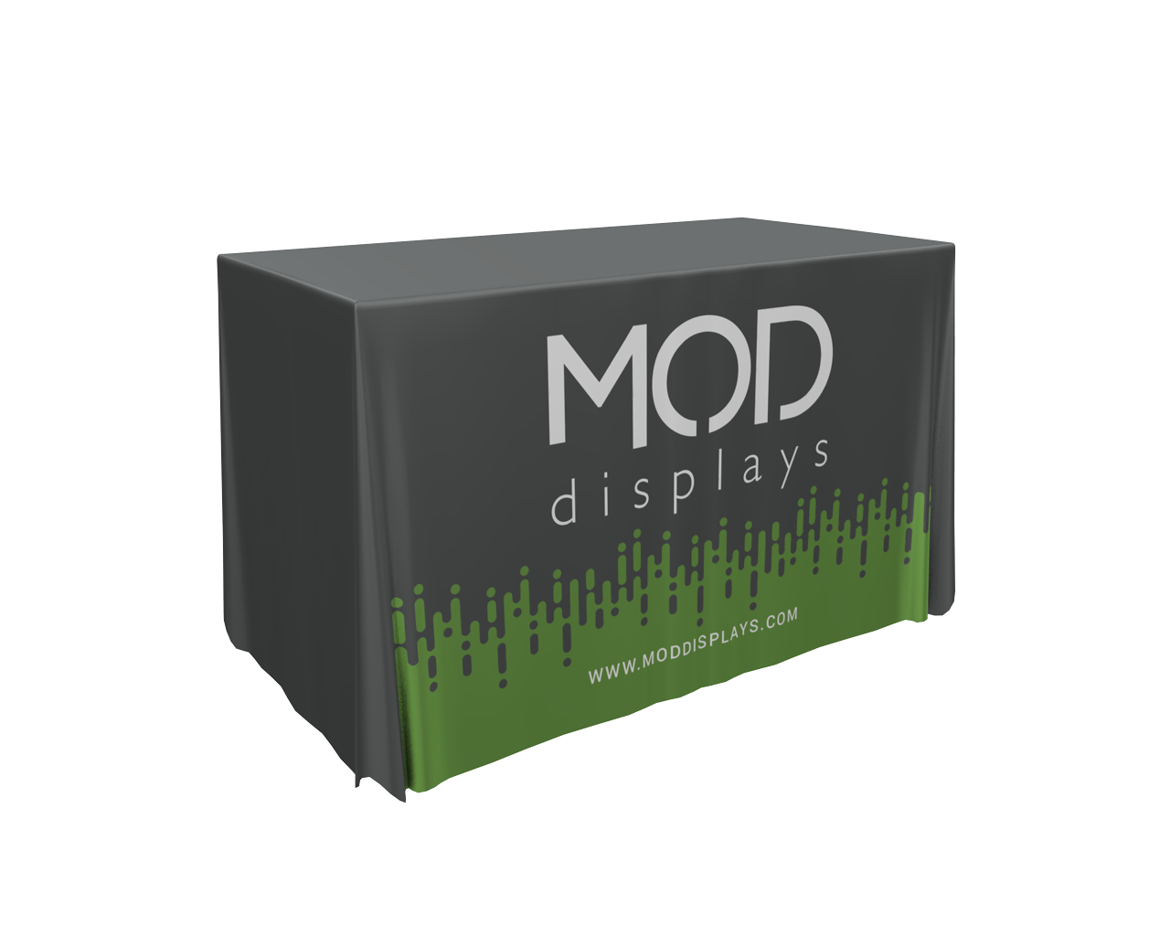4ft Table Throw with Full Print | Trade Show Accessory