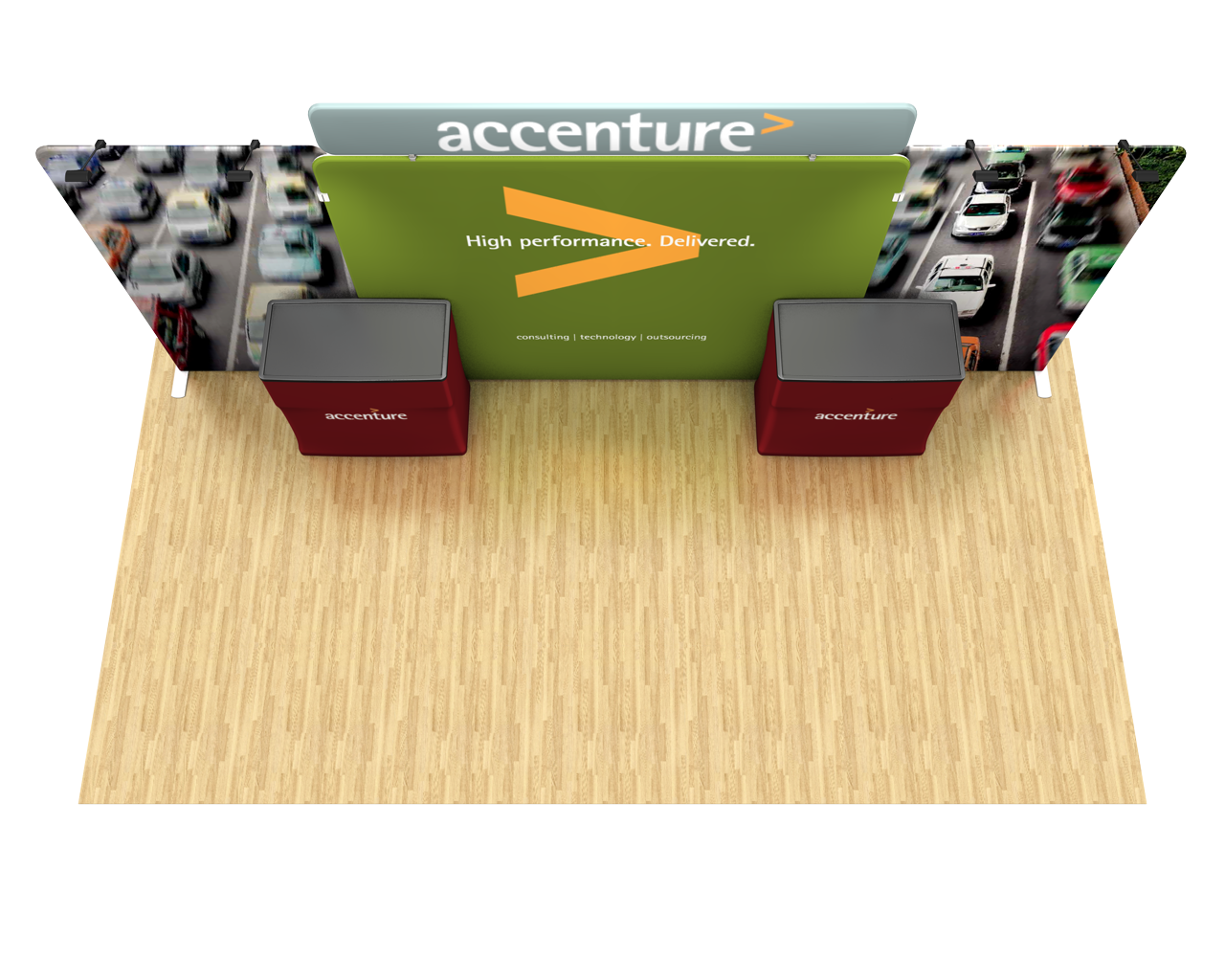 Waveline Media Kit 20.03 | Trade Show Booth Display